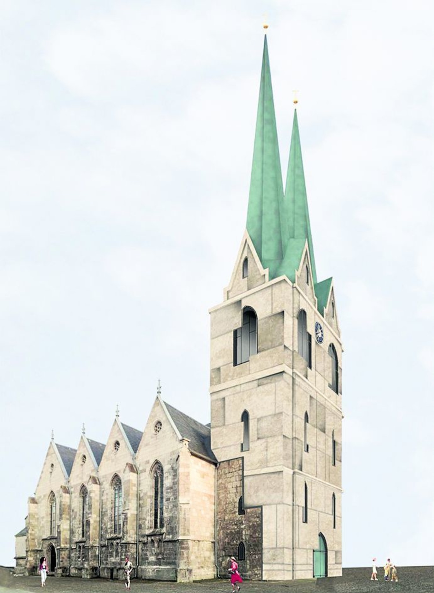 Die »Finger Gottes« aufbauen - Südharz