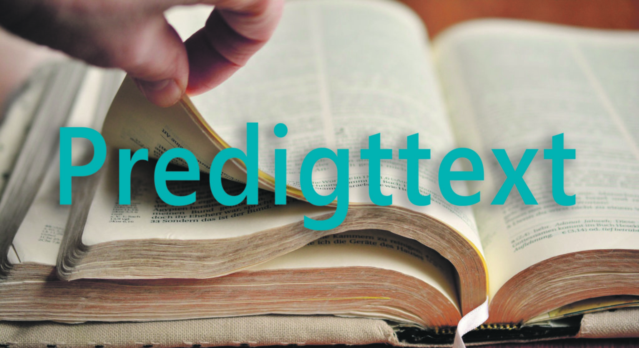 Predigttext zum Sonntag: Worauf es ankommt