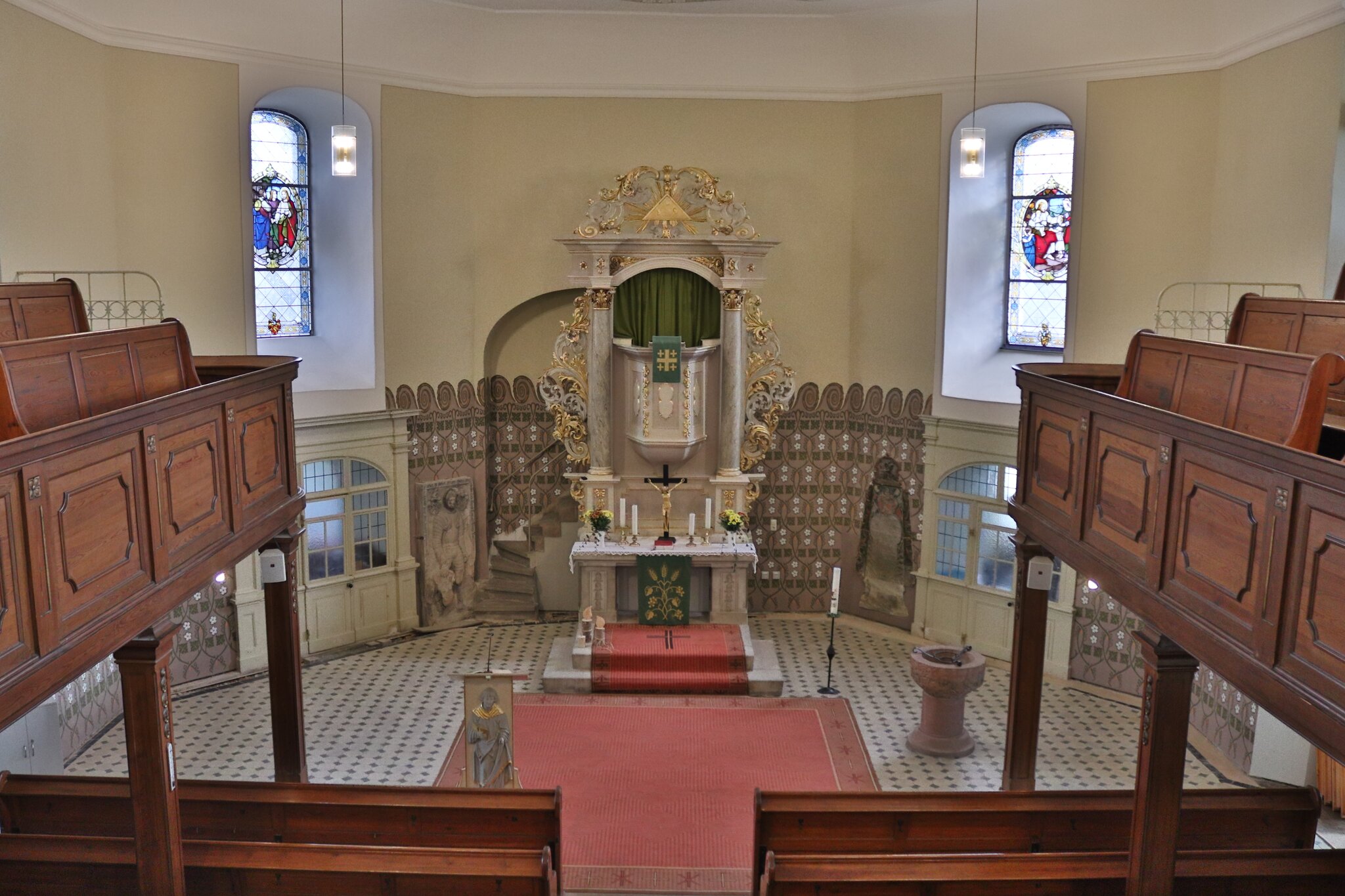 Reinsdorf: Jugendstil-Kirche erstrahlt in neuem Glanz